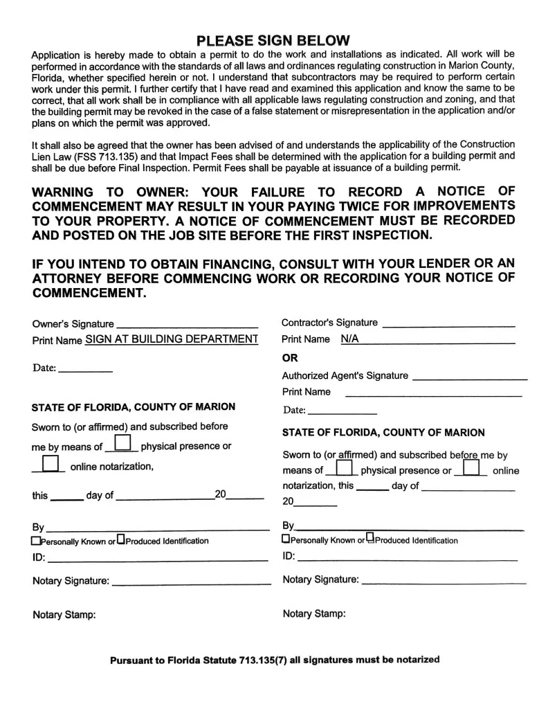 Permits - Jack's Shacks